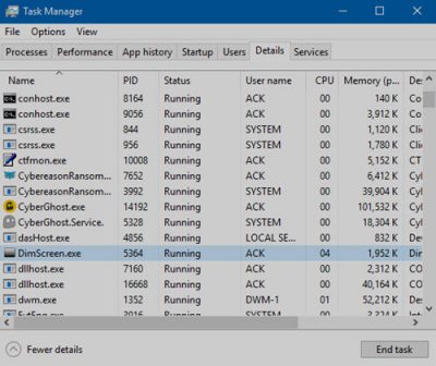 Unable to terminate process, Access is denied in Windows 11