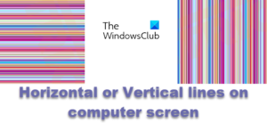 Horizontal or Vertical lines on Laptop screen or PC Monitor