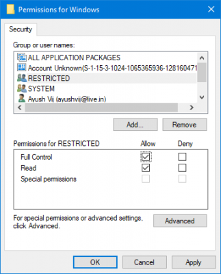Printer Error 0x00000709 when you try to Connect or set a Default