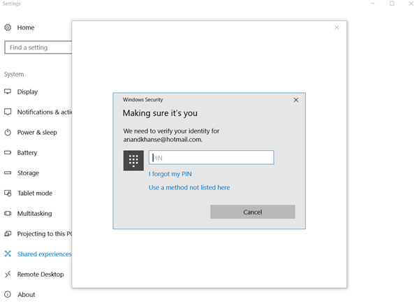 Microsoft account problem notifications always popping up