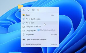 How to Pin File or Folder to Start Menu in Windows 11/10