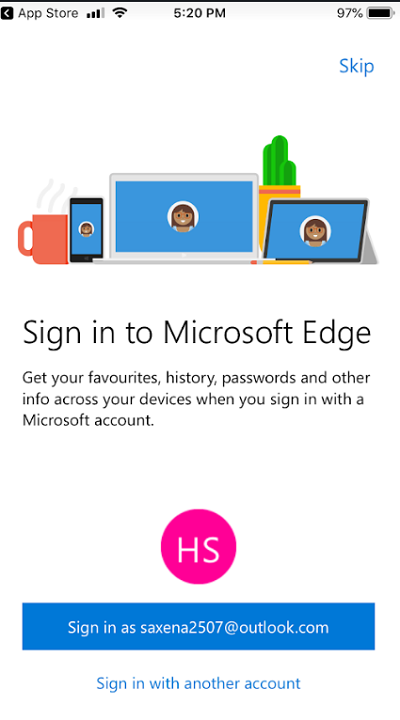 How to send web page URL from your Phone to Windows PC