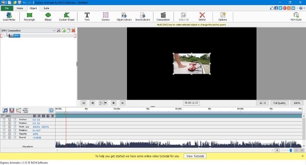 Express Animate: Free video editor & animation software for PC