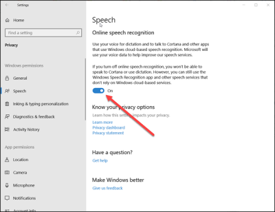 How to disable Speech Recognition in Windows 11/10