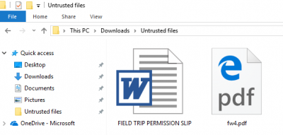 Enable Allow files to download to the Host setting on Edge in Windows