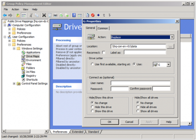 Mapped network drives not showing, connecting or working - Houston Allond