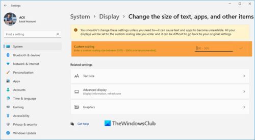 How to take High Resolution Screenshots in Windows 11