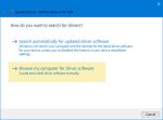 The INF file you selected does not support this method of installation