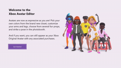 Create an Xbox Avatar on Xbox One using Xbox Avatar Editor