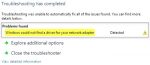 Windows could not find a driver for your Network Adapter