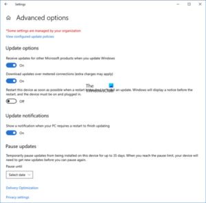 How to Turn Off automatic Windows Update in Windows 11/10