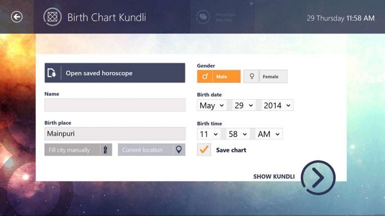 Free Astrology Kundli making software & online tools for PC