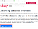 How to block ad choices on eBay