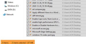 How to count the number of Items in a Folder on Windows 11