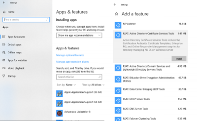 Install Remote Server Administration Tools (RSAT) on Windows 11/10