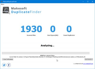 Find and remove duplicate files with Makesoft DuplicateFinder