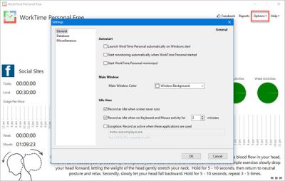 WorkTime Personal is a free Computer Monitoring Software for Windows