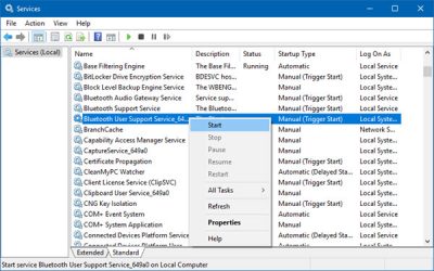 Toggle to turn Bluetooth On or Off is missing in Windows 11/10