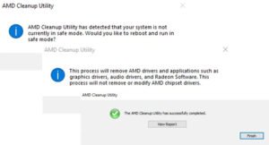 AMD Cleanup Utility helps you remove AMD driver files completely