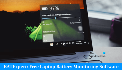 BATExpert: Free Laptop Battery Monitoring Software for Windows PC