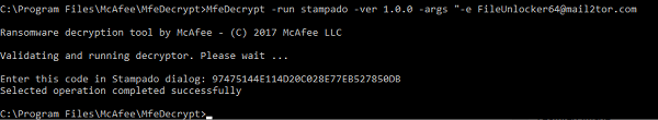 McAfee Ransomware Recover (Mr2) can help in decrypting files McAfee Ransomware Recover (Mr2) can help in decrypting files