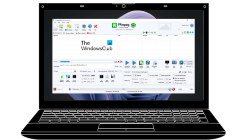 Use FFmpeg Batch A/V Converter to convert video and audio files