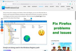 Fix Firefox problems and issues on Windows 11