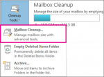 Your mailbox is almost full Outlook 365 message