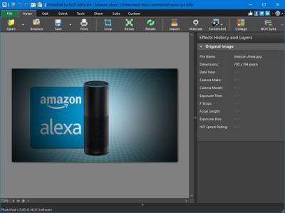 PhotoPad is a free Photo Editor software for Windows 11/10