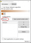 Manage screen color temperature with ScreenTemperature for Windows