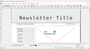 Scribus is a free cross platform desktop publishing software