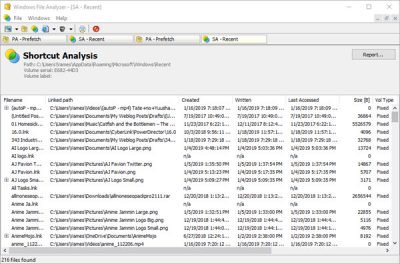 Windows File Analyzer helps you decode and analyze special OS files