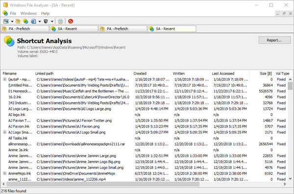 Windows File Analyzer helps you decode and analyze special OS files