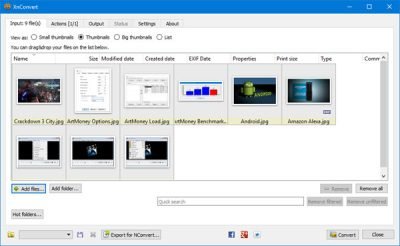 XnConvert is a bulk image converter & resizer for Windows 11/10