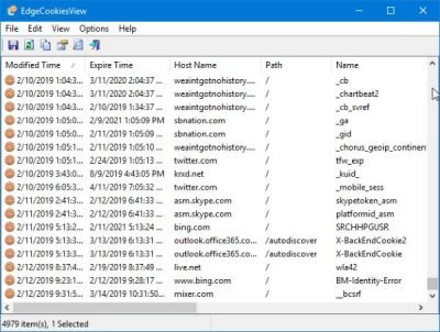 How to view Cookies in Chrome, Edge, Firefox browser
