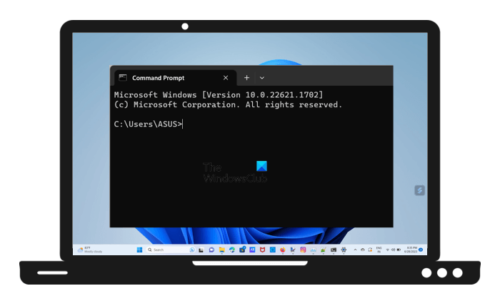 Full screen command prompt in Windows 11/10 operating system