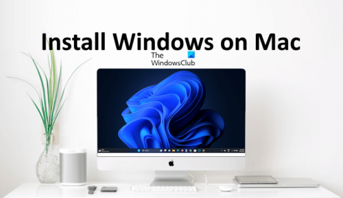 Install Windows on Mac using Boot Camp Assistant