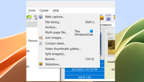 XnView lets you view and convert graphic files