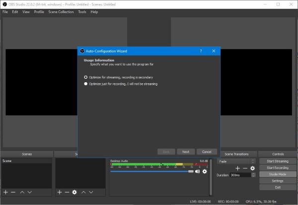 OBS Studio is the best video recording and live streaming software