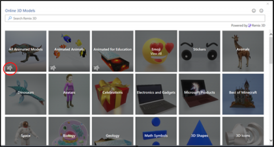 How to add animated 3D Graphics to Word document