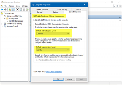 Event ID 10010, Server did not register with DCOM within timeout