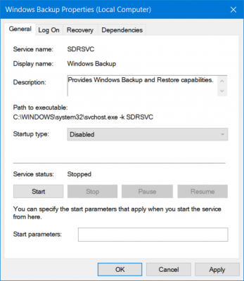 Error 0x80070013 for System Restore, Backup or Windows Update
