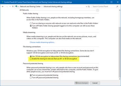 Server not accessible, You might not have permission to use this network