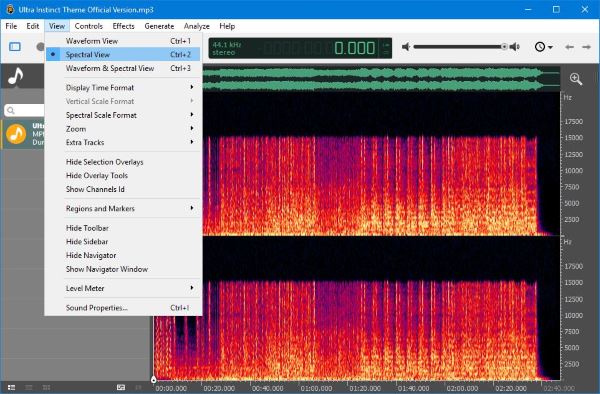 Ocenaudio for Windows 11/10 is a Easy, fast, free and powerful audio editor