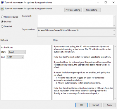 How to enable and use Active Hours in Windows 11