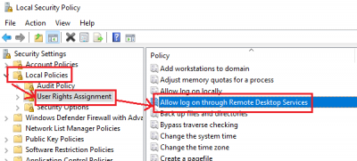 Your Credentials did not work in Remote Desktop on Windows 11
