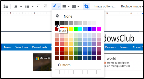 How to Crop or Rotate Images in Google Docs