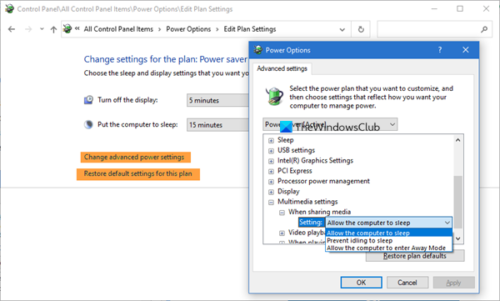 Windows PC does not Sleep; Sleep Mode not working in Windows 11