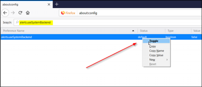 How to disable Firefox notifications in the Windows Action Center