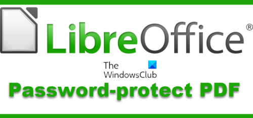 Password-protect and secure PDF documents with LibreOffice